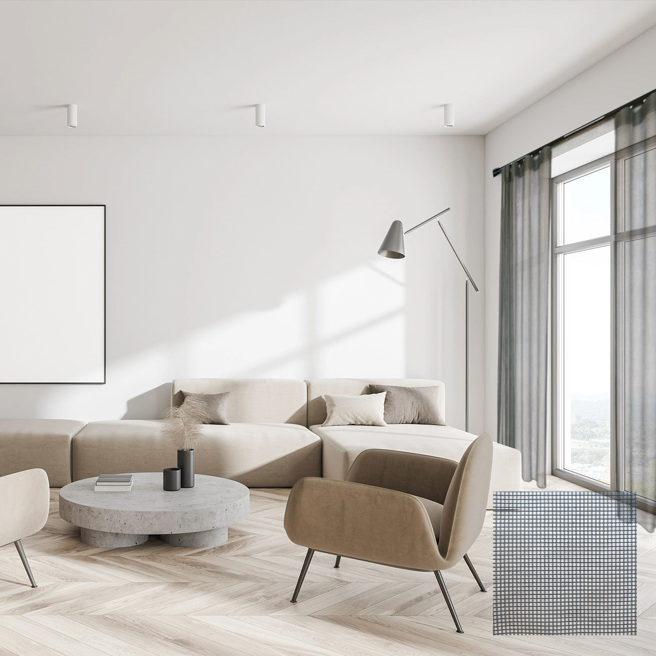 Sheer curtains – ElementiBlinds